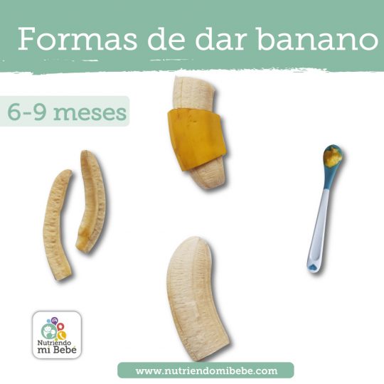 Nutriendo mi Bebé | ¿Cómo darle banano a los bebés?